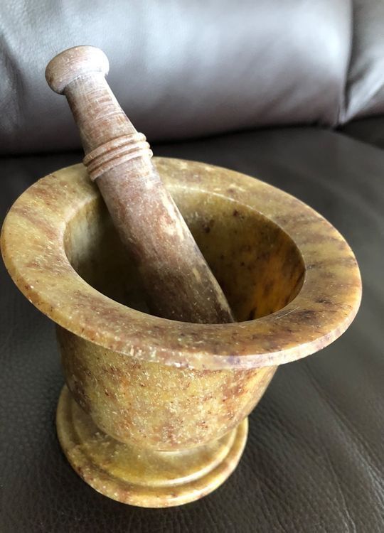 Mörser mit Stössel Marmor (Gebraucht) in Dottikon für CHF 80 – mit ...