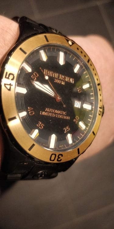 IMMERSION MENS LIMITED EDITION WHALE SWISS AUTOMATIC 300M (Neu (gemäss ...