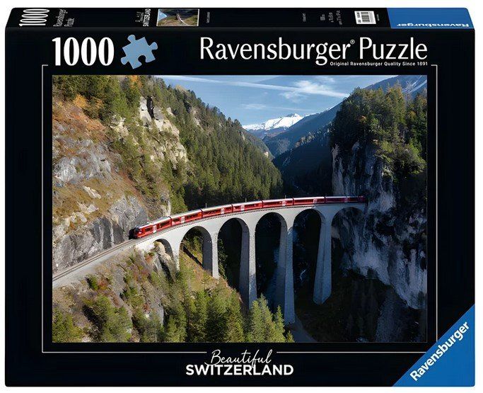 Ravensburger 1000 Teile Puzzle Landwasserviadukt | Kaufen auf Ricardo