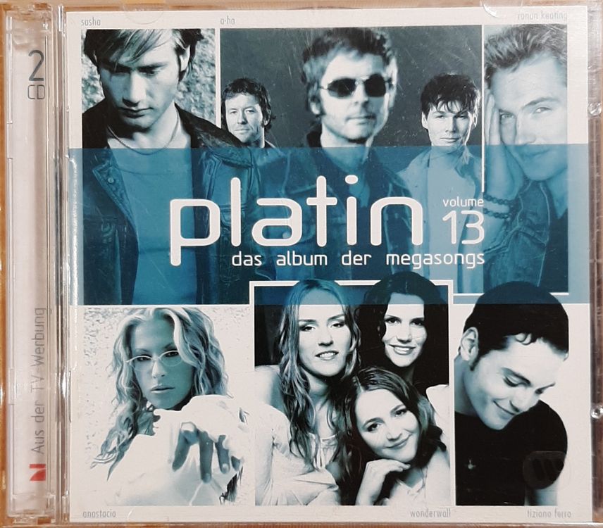 Platin Vol.13 - Album der Megastars, 2CD Hit Sampler 2002 (Gebraucht ...