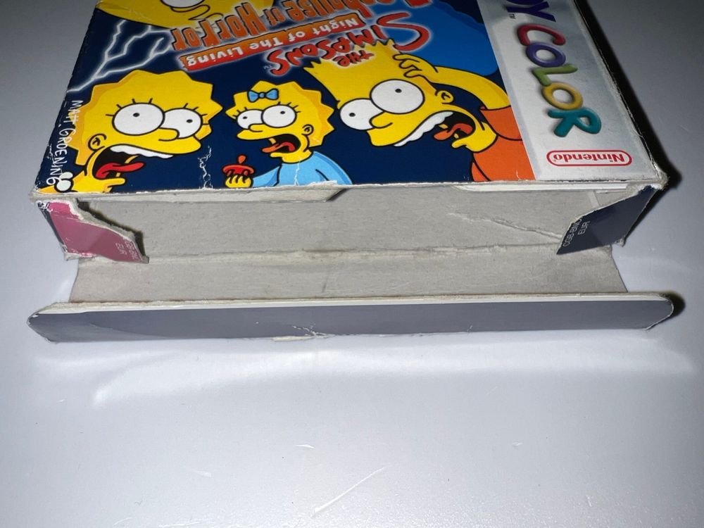 GBC - Simpsons: Night of the living Treehouse of Horror OVP | Kaufen ...