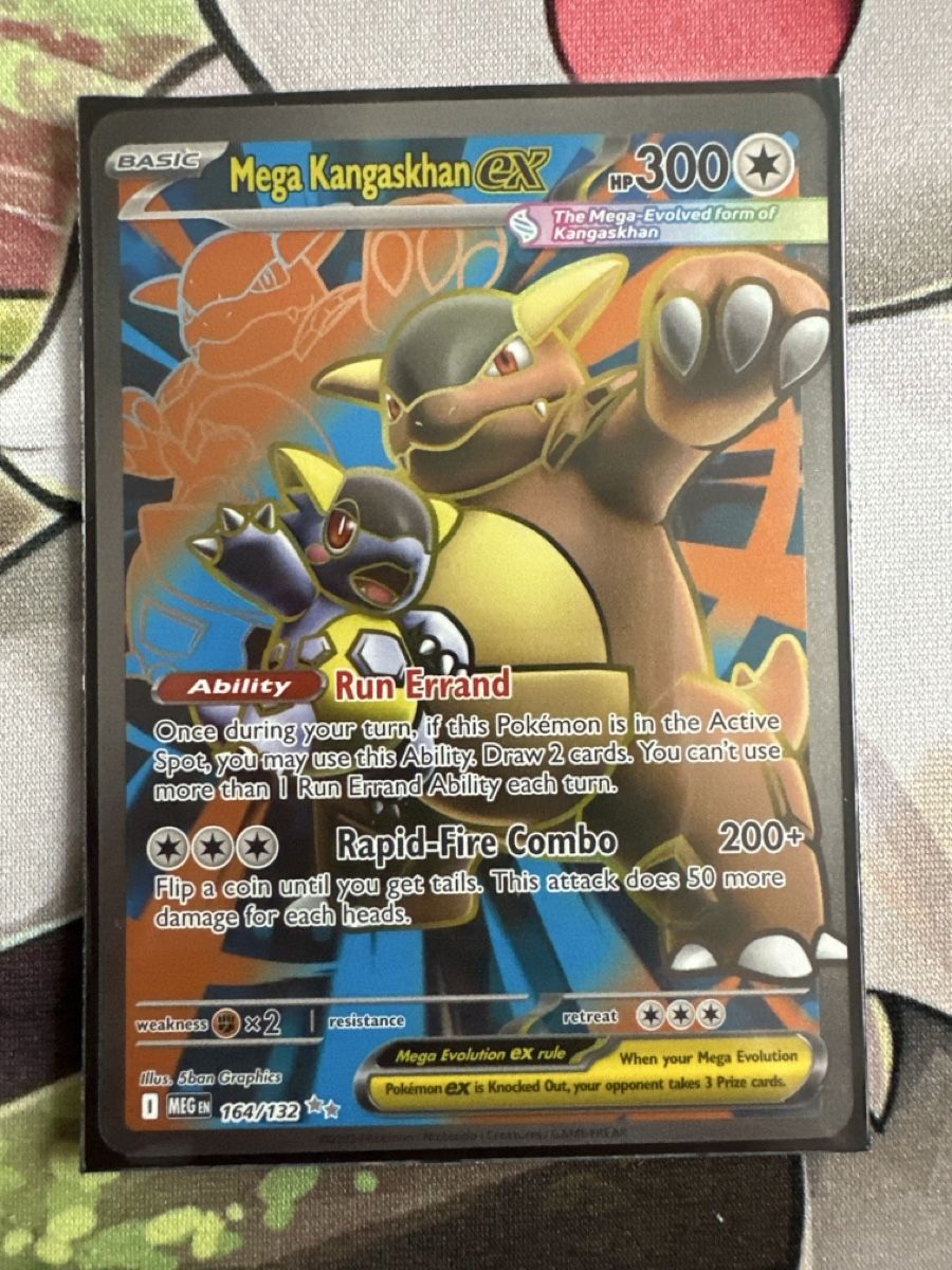 Mega Kangaskhan EX - Seltene Pokemon Karte, Top Zustand! (Neu (gemäss ...