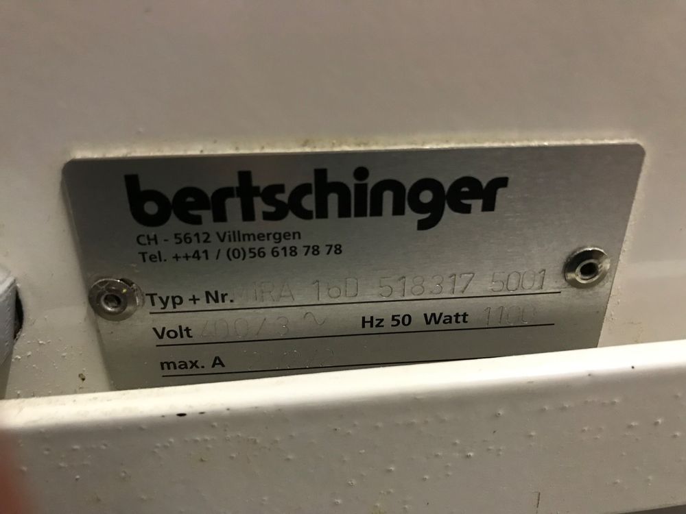 Knetmaschine Bertschinger Mira (Gebraucht) in Thun für CHF 300 – nur ...