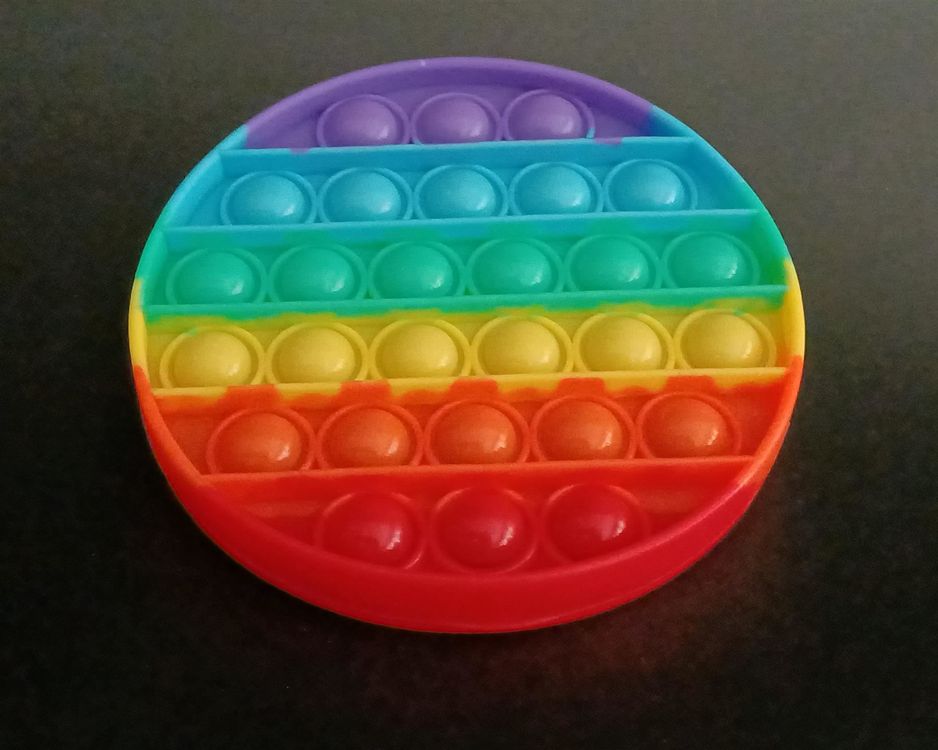 Pop it Fidget multicolor rund, Popit (Neu (gemäss Beschreibung)) in ...