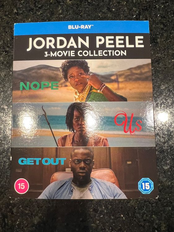 Jordan Peele 3-Movie Collection Blu Ray (Get Out, Us, Nope) | Kaufen ...