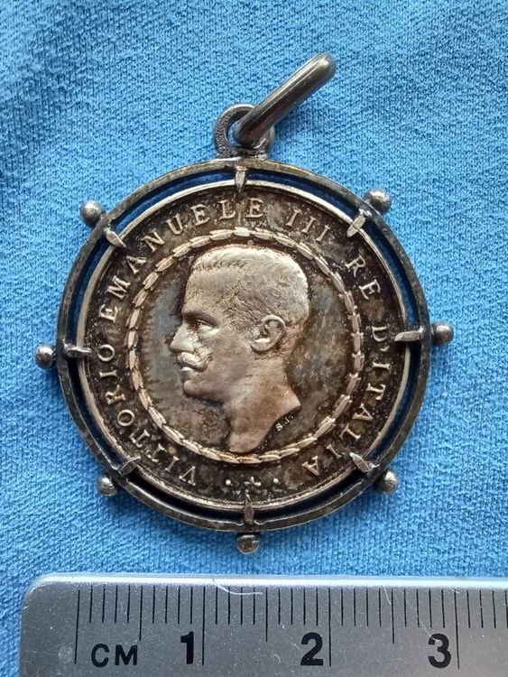 1 Medaille, Italien, Silber, Tiro a segno nazionale, Roma (Gebraucht ...