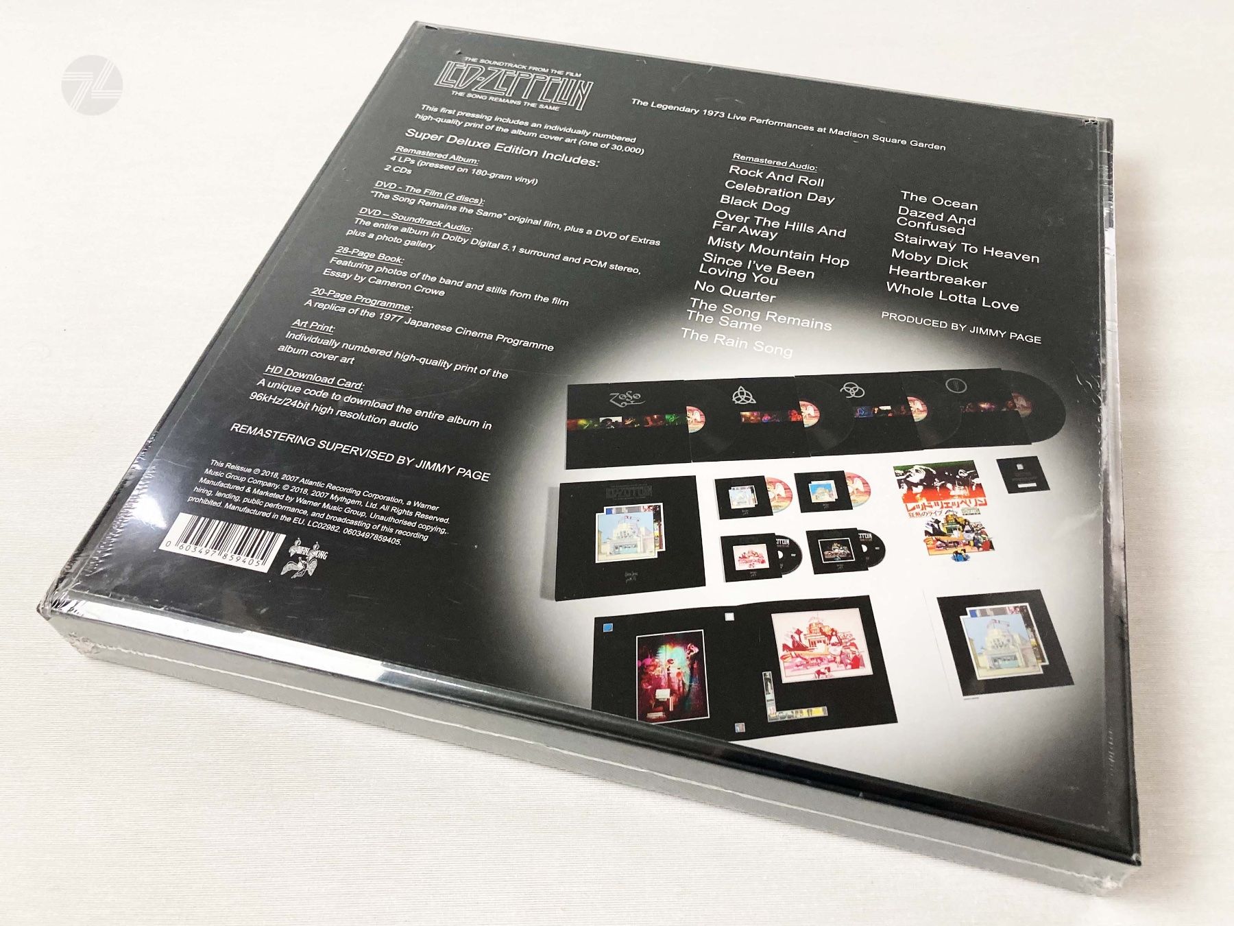 Led Zeppelin - The Song Remains the Same - Super Deluxe Box (Neu und ...