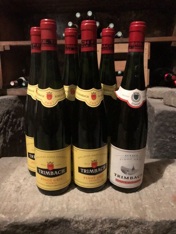 !! 6Fl. TRIMBACH Pinot Gris #40 (Neu und originalverpackt) in Stäfa für ...