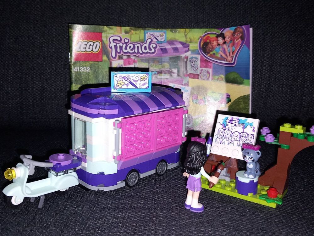 SET LEGO FRIENDS 41332 EMMA'S ART STAND 2018 | Kaufen auf Ricardo