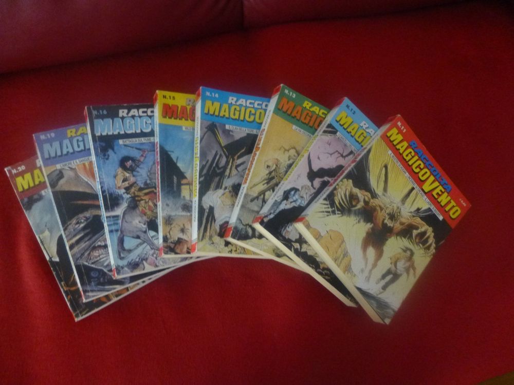 HORROR-COMIC MAGICO VENTO SAMMELBAND 11 BIS 20 (TEX-BONELLI) (Gebraucht ...