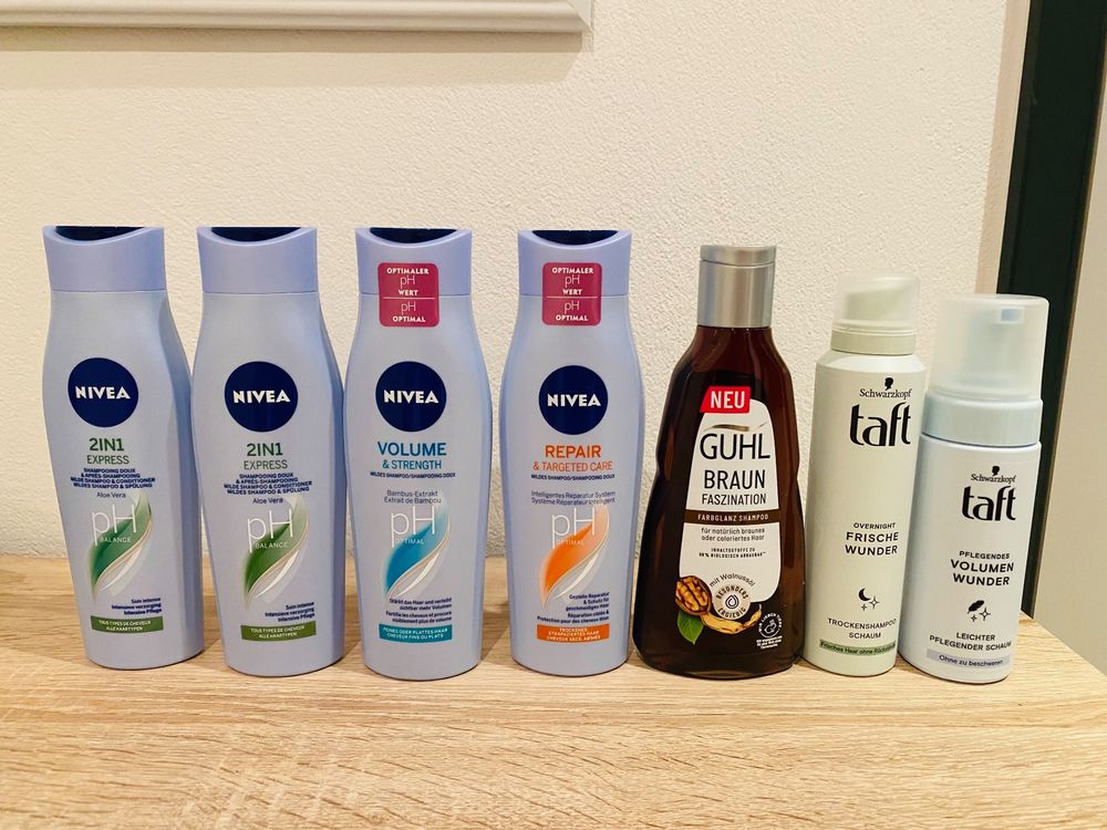 Shampoo Nivea & Guhl / Taft Haarprodukte (Neu und originalverpackt) in ...