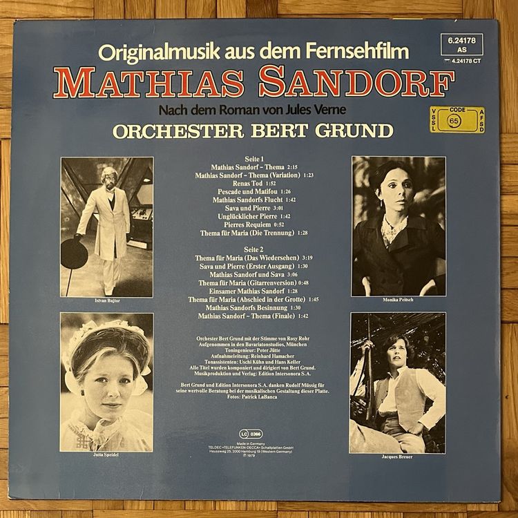 LP - Orchester Bert Grund* - Originalmusik Aus Dem Fern… | Kaufen auf ...