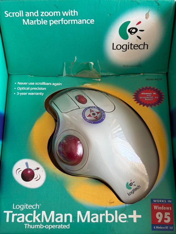 Logitech TrackMan Marble+ PS2 (Neu (gemäss Beschreibung)) in Locarno ...