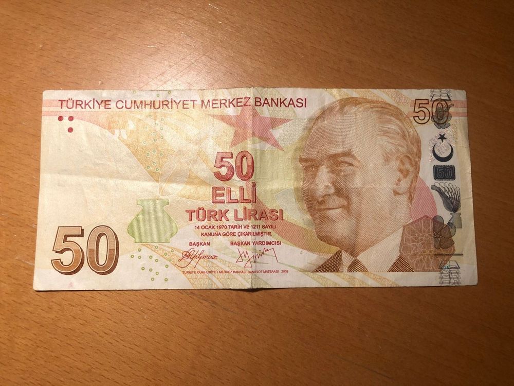50 Türkische Lira, Banknote | Kaufen auf Ricardo