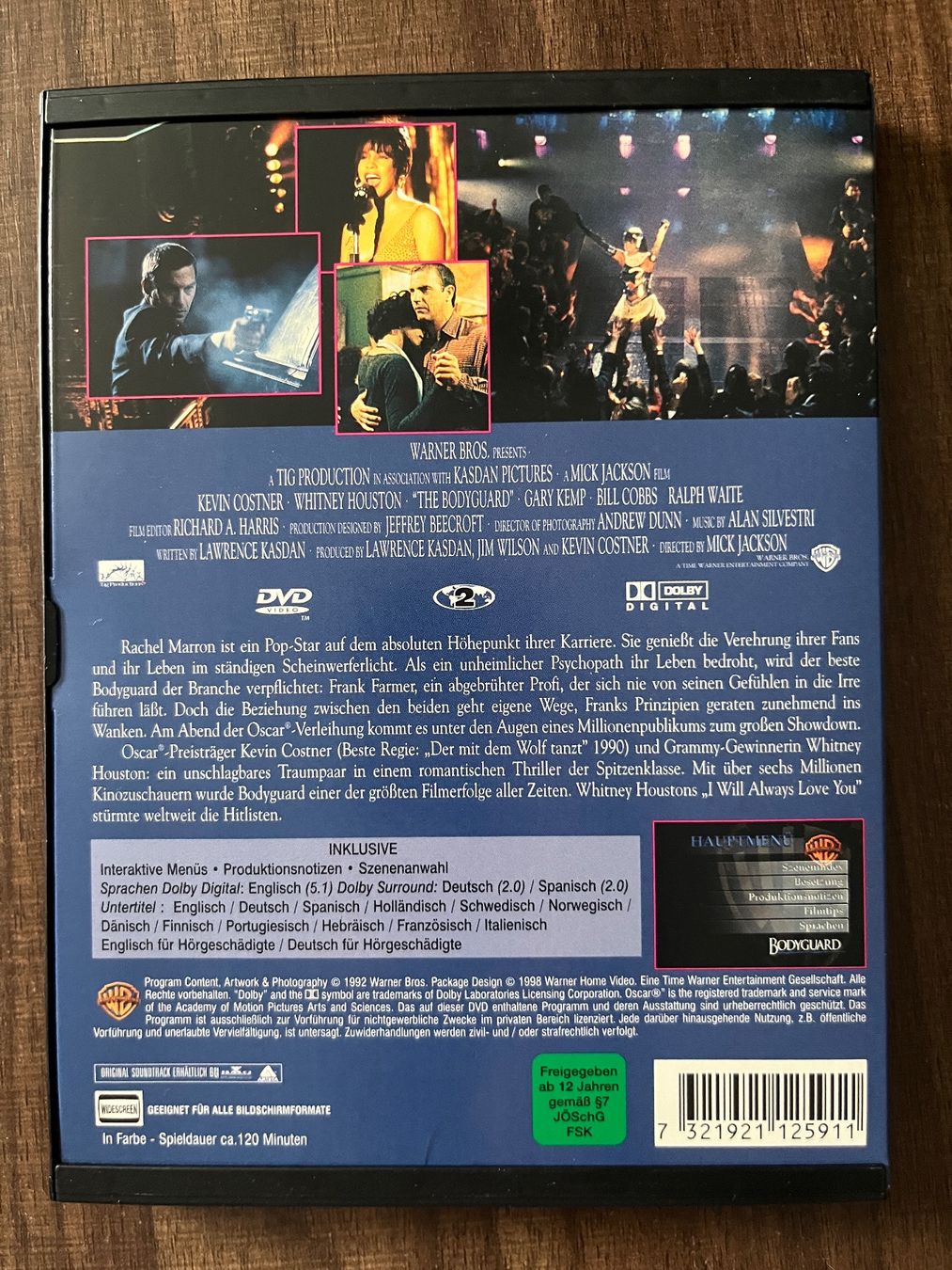 Bodyguard (1992) DVD 📀 Kevin Costner (Neu (gemäss Beschreibung)) in Sierre für CHF 4.95 – mit ...