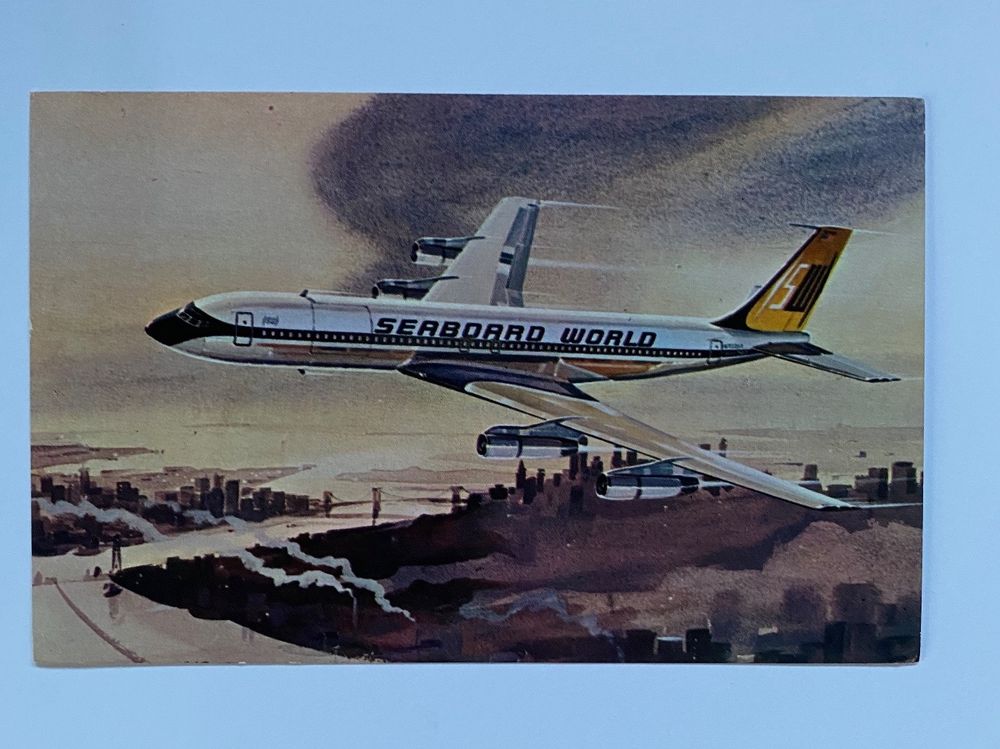 AK - Boeing B-707 SEABOARD WORLD (Gebraucht) in Dübendorf für CHF 2 ...