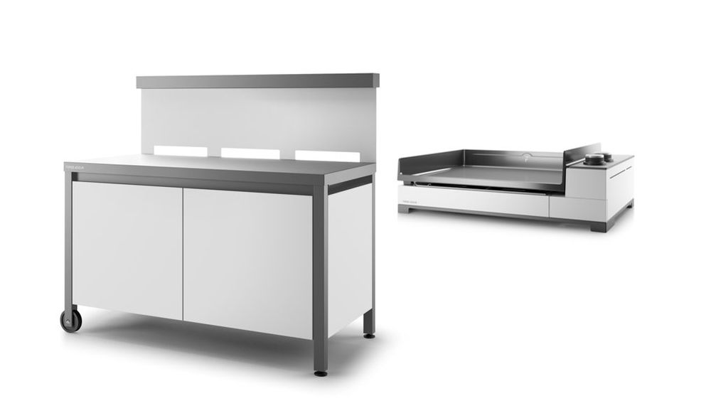 Forge Adour Plancha "Premium", 60cm, Gas, inkl. Roll-Tisch (Neu und ...