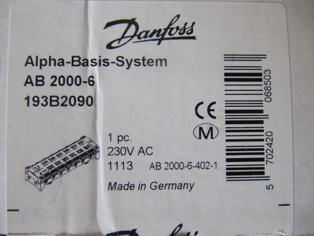 Alpha-Basis-System AB 2000-6 von DANFOSS (Neu (gemäss Beschreibung)) in ...