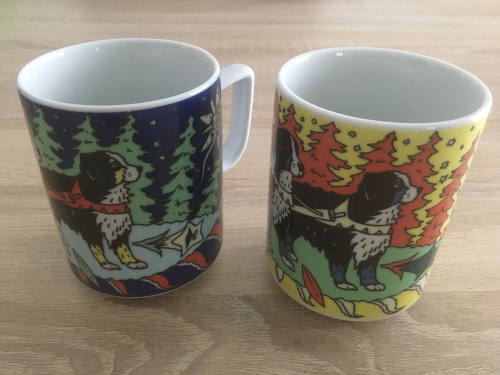 Bopla Mugs Berner Sennenhunde (Neu (gemäss Beschreibung)) in St ...