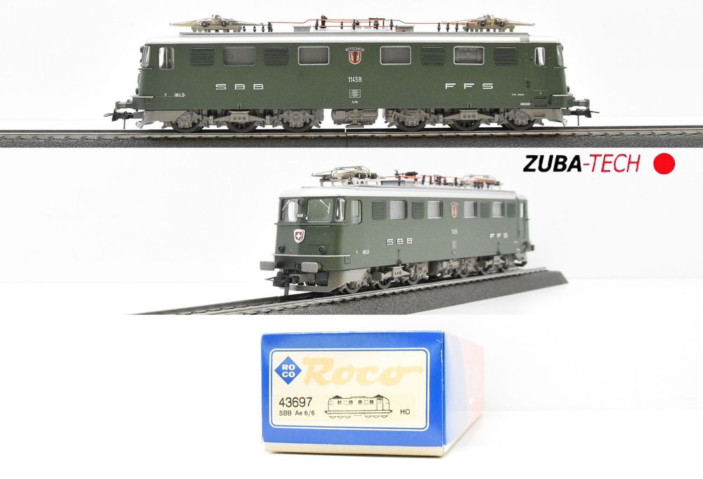 Roco 43697 E-Lok Ae 6/6 Rorschach SBB H0 Analog GS mit OVP | Kaufen auf ...