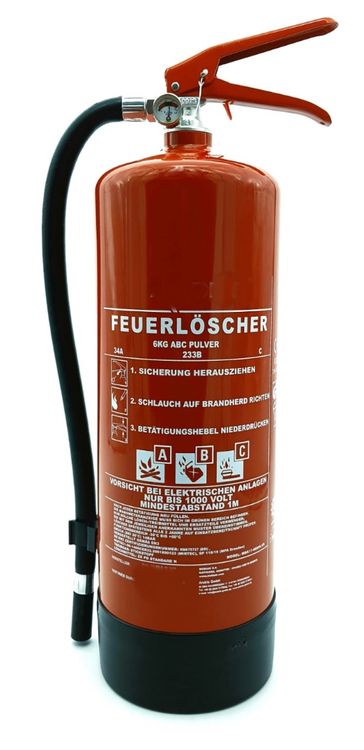 ABC Pulver Feuerlöscher 6kg mit Schutzbox aus Kunststoff (Neu und originalverpackt) in Bülach ...