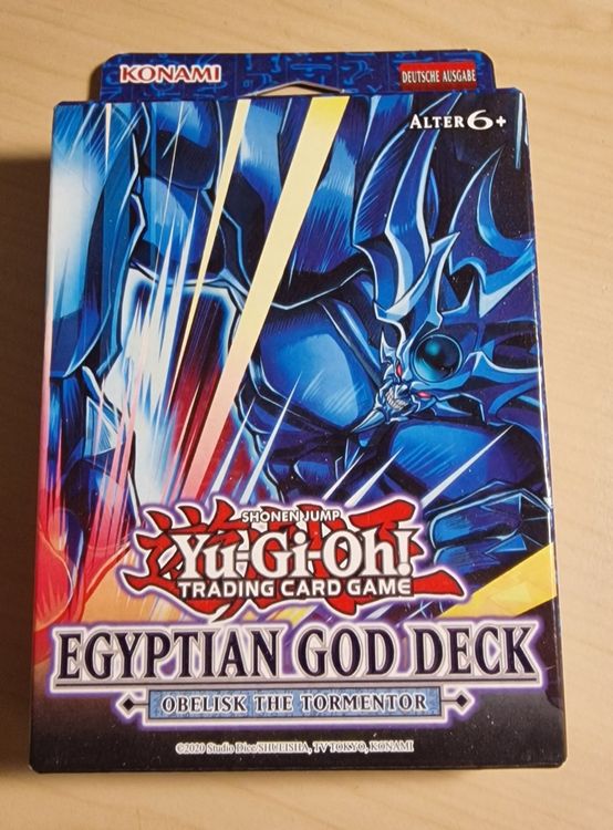 Yugioh Egyptian God Deck "Obelisk the Tormentor" in Deutsch | Kaufen auf Ricardo