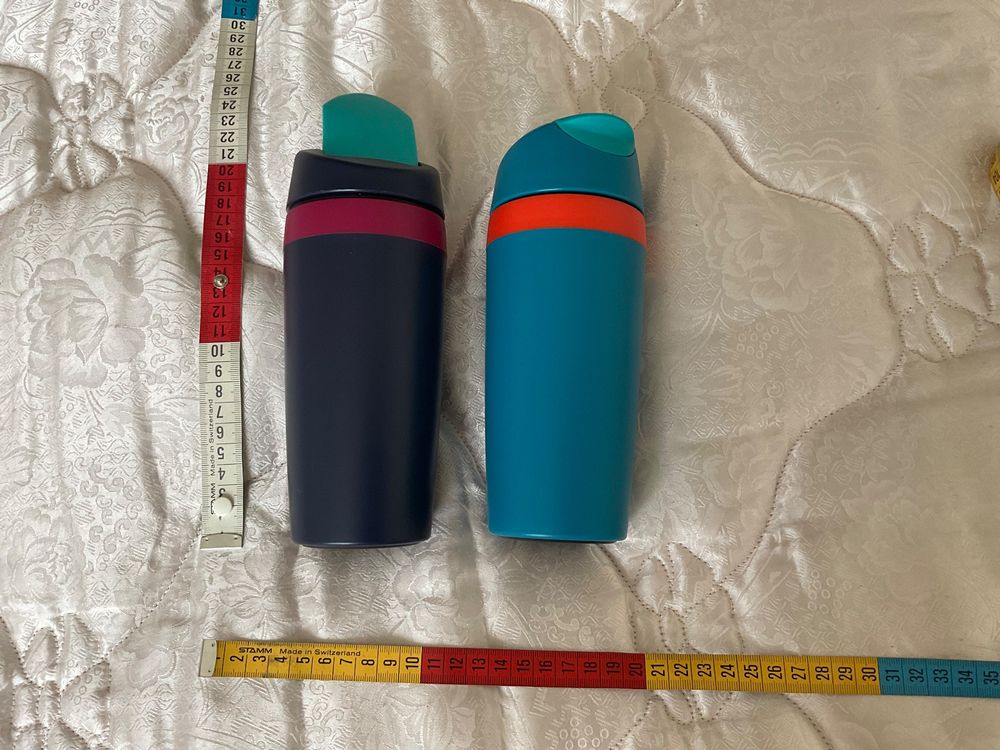 To Go Becher, Tupperware, 360 ml, blau oder lila | Kaufen auf Ricardo