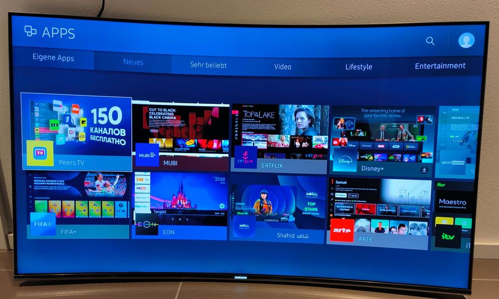 Samsung Curved Smart TV 43" | Kaufen auf Ricardo
