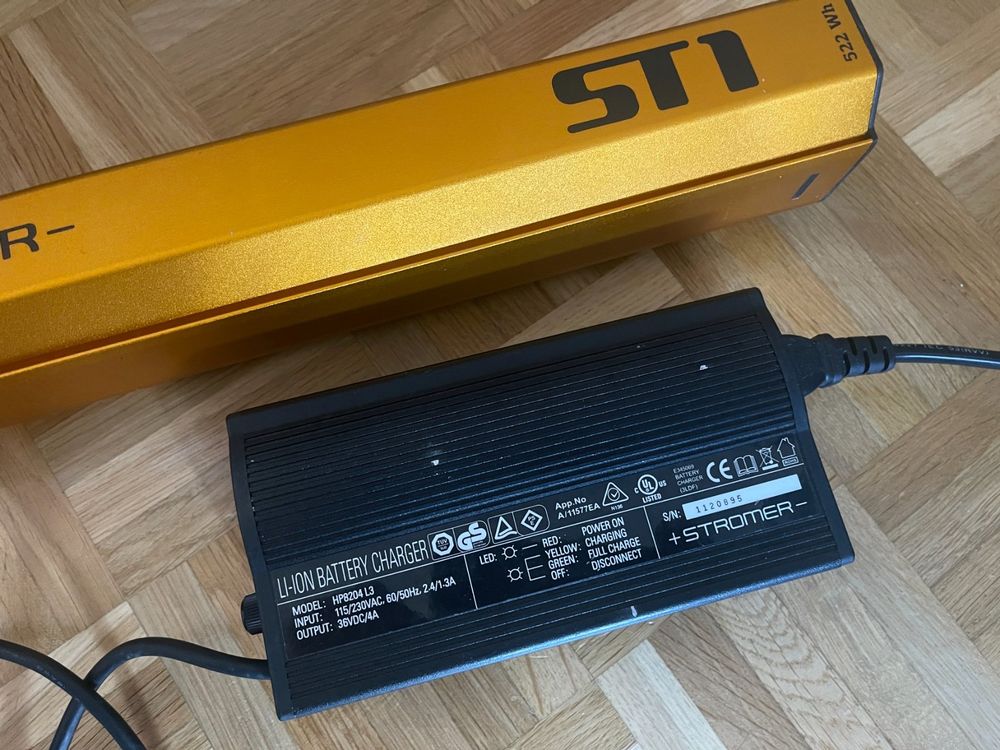 Stromer ST1 original Ladegerät - eBike 36V (Gebraucht) in Volketswil für CHF 110 – mit Lieferung ...