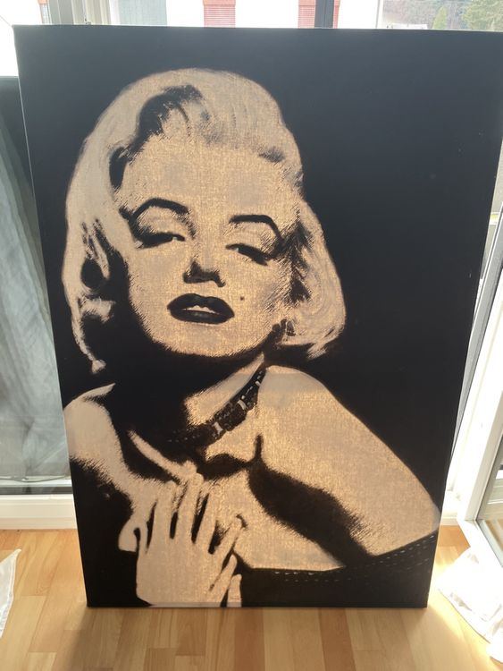 Marilyn Monroe Bild 120*80 cm (Gebraucht) in Gränichen für CHF 20 – nur Abholung auf Ricardo kaufen