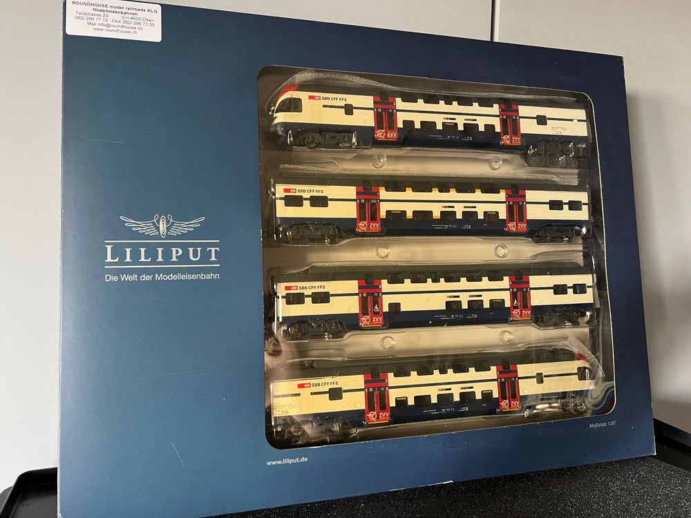 Liliput L133920 & L133921 - SBB Dosto RABe 511 - ZVV (Neu (gemäss ...