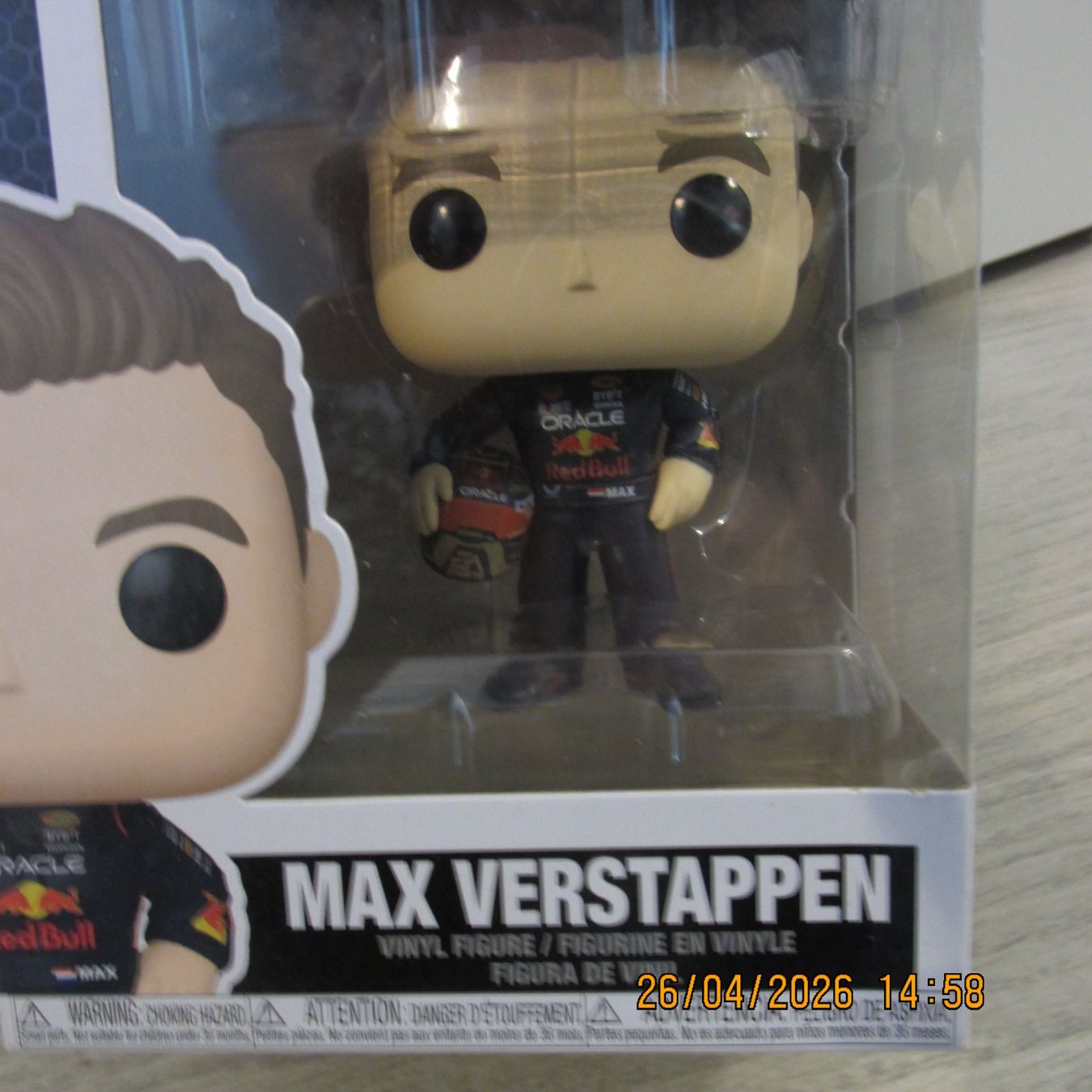 Funko Pop! Max Verstappen Oracle Red Bull Racing Nr. 08 neu (Neu ...