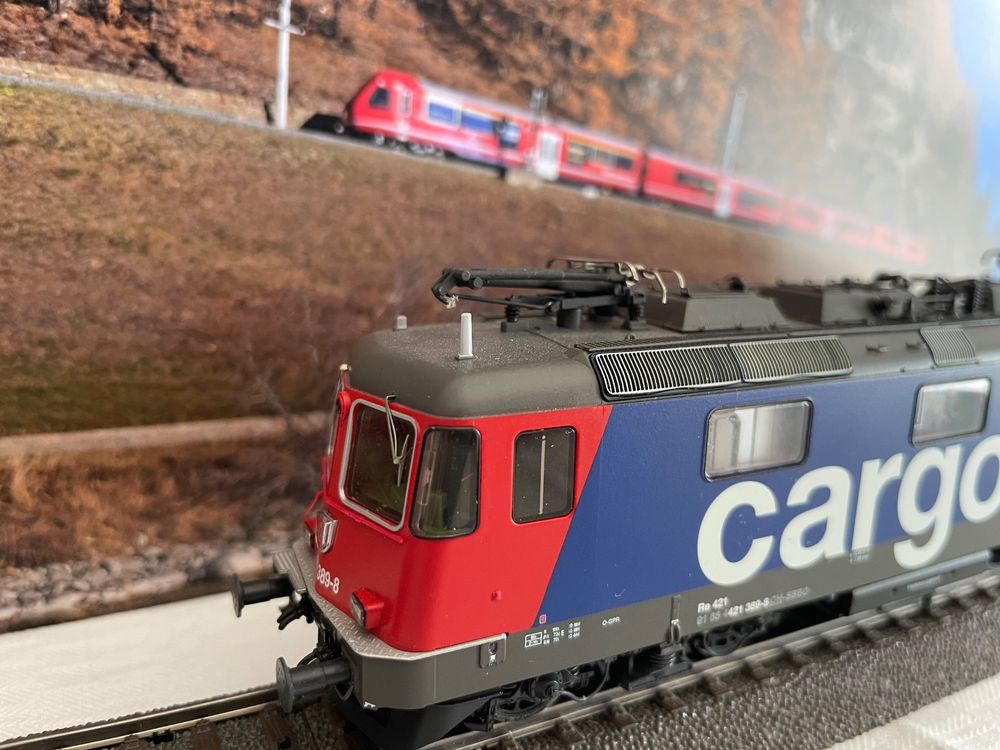 Roco 79257 Wechselstrom - SBB Cargo Re 421 389 - AC Sound (Gebraucht ...