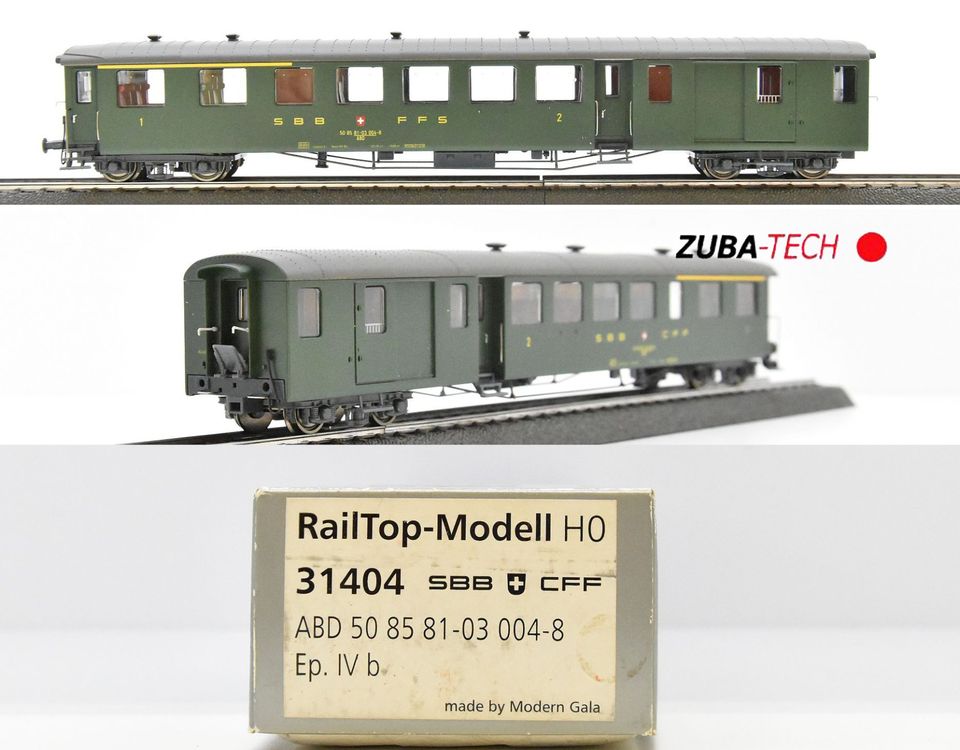 RailTop 31404 Stahlwagen ABD SBB H0 GS (Gebraucht) in St. Gallen für CHF 63 – mit Lieferung auf ...