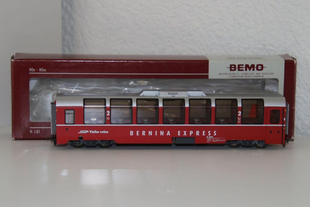 BEMO 3294 105 - RhB B 2505 Bernina Express Panoramawagen | Kaufen auf Ricardo