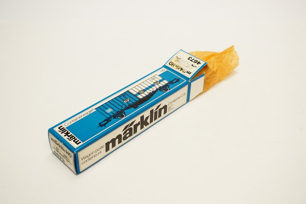 8∂ Märklin 4673 SJ Kühlcontainerwagen Lgjs COOP (Gebraucht) in ...