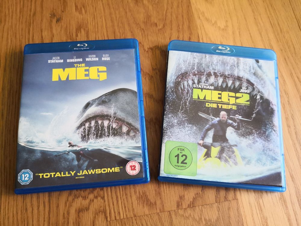 the Meg und the Meg 2 Blu-ray Action mit Statham! (Gebraucht) in ...