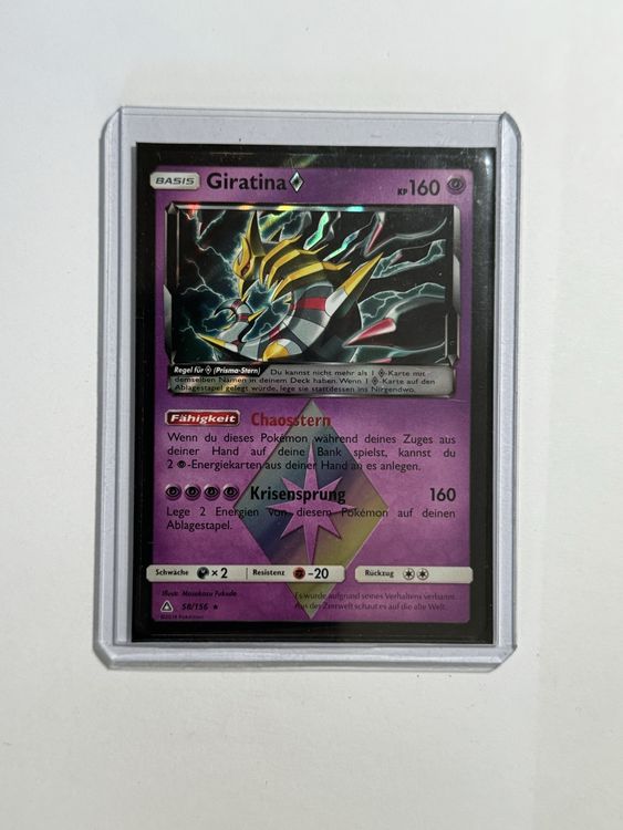 Pokémon - Giratina ♢ Prism Star – 58/156 | Kaufen auf Ricardo