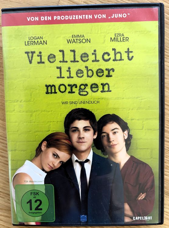 DVD Vielleicht lieber morgen mit Emma Watson (Gebraucht) in Riehen für ...