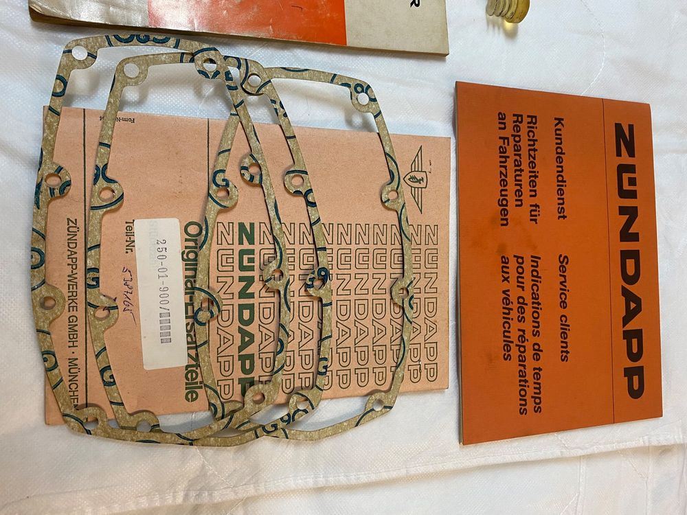 Kreidler, Flory, MF4, MP1. Getriebedichtungen, ET Katalog (Neu (gemäss ...