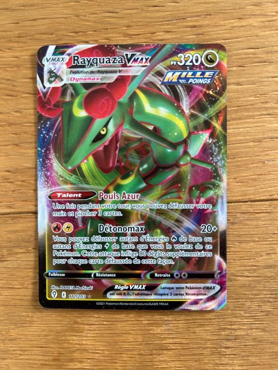Rayquaza Vmax Évolution Céleste (Gebraucht) in Orpund für CHF 2 – mit ...