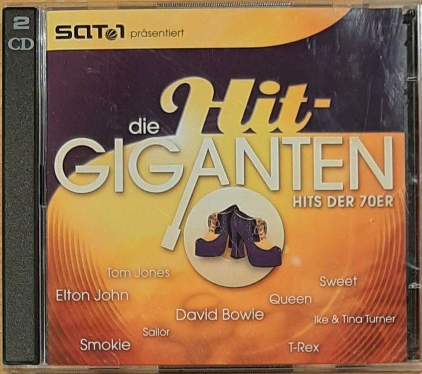Die Hit Giganten - Hits der 70er, 2CD Hit Compilation 2004 | Kaufen auf ...