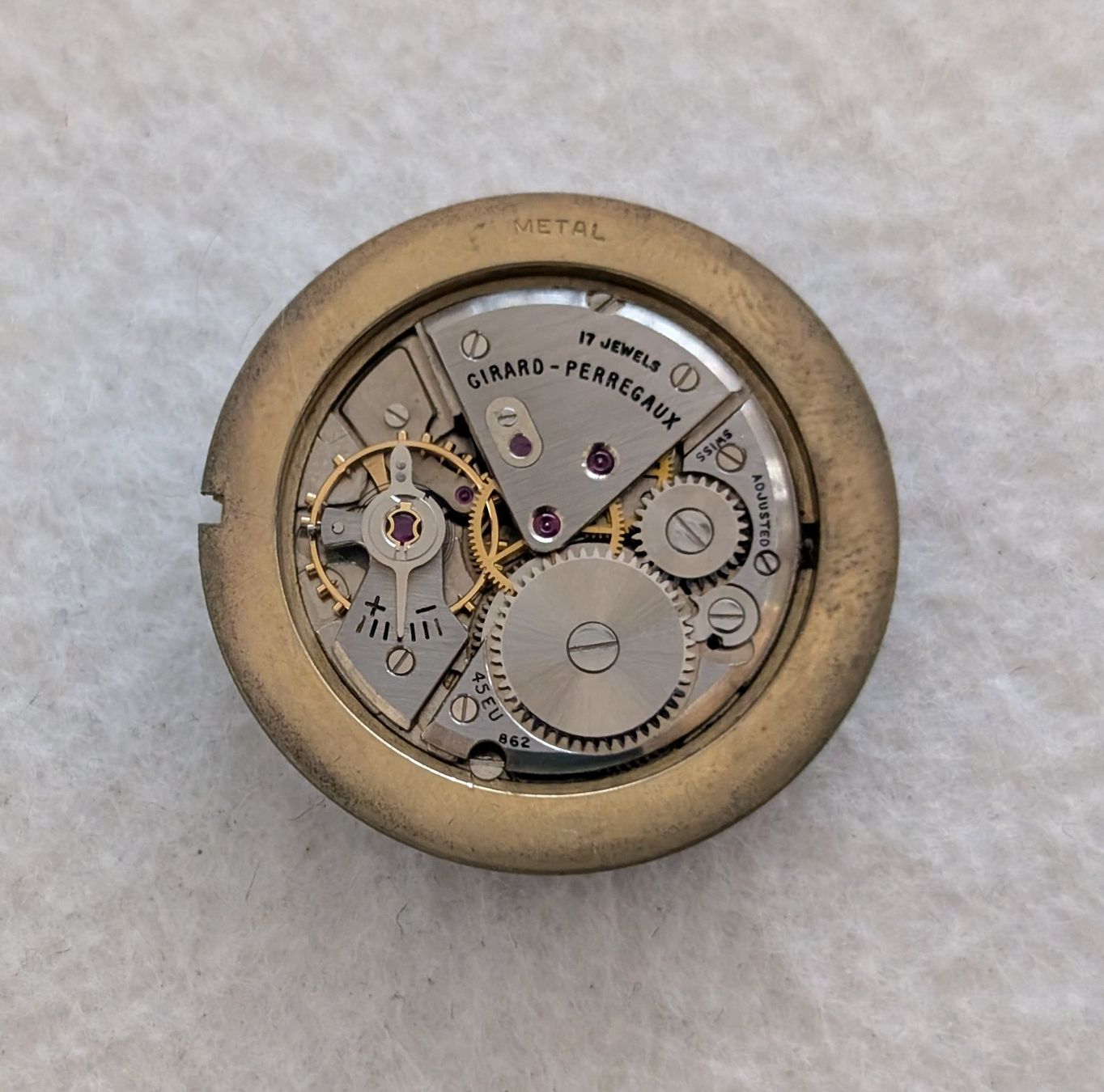 Girard-Perregaux Werk Cal. ETA 1147 Unruhe okay Ø 30mm (Defekt) in ...