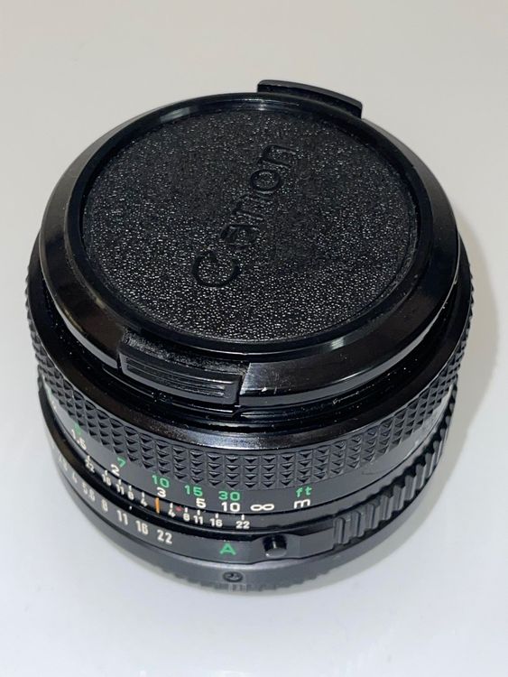 Canon FD 50mm 1:1.8 (Gebraucht) in Therwil für CHF 39 – mit Lieferung auf Ricardo kaufen