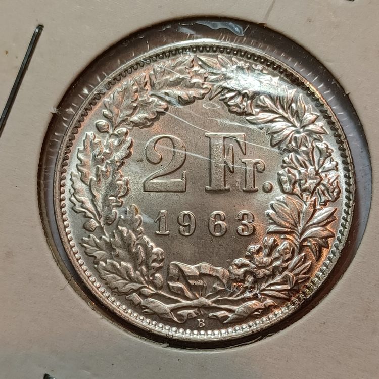 2 Franken 1963 stgl | Kaufen auf Ricardo