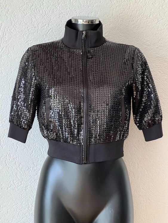 AMISU Pailetten Sweat Jacke NEU | Kaufen auf Ricardo
