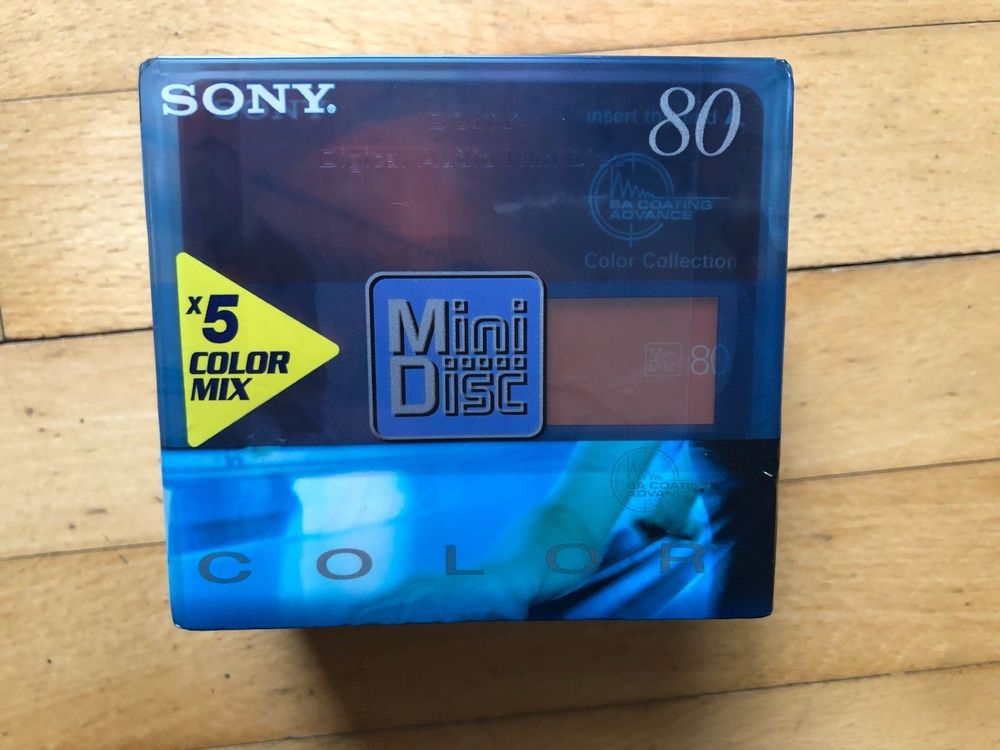 5 Stk. Sony Color Minidisc 80 Neu | Kaufen auf Ricardo