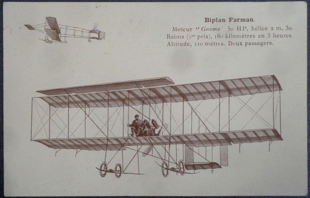 FRANCE 1910: Biplan Farman (Gebraucht) in Zürich für CHF 5.3 – mit ...