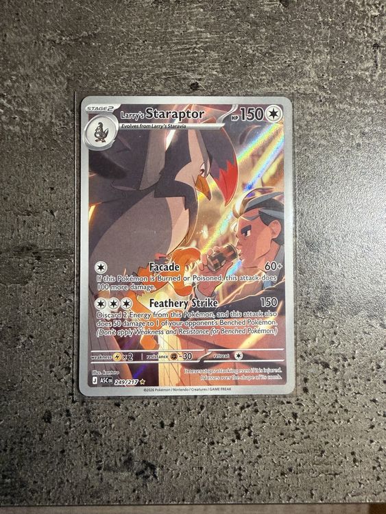 Larry’s Staraptor 249/217 EN Pokémon Ascended Heroes (Neu (gemäss ...
