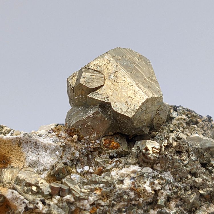 PIRIT GOLDEN ZWILLING, pentagonododekaedrisch, Piemont (Nuovo (secondo ...